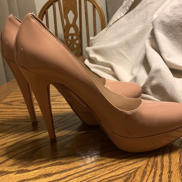 Prada | Shoes | Prada Authentic Heels With Platform Size 4 Beautiful ...
